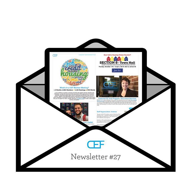 Newsletter - CEF: Community Empowerment Fund
